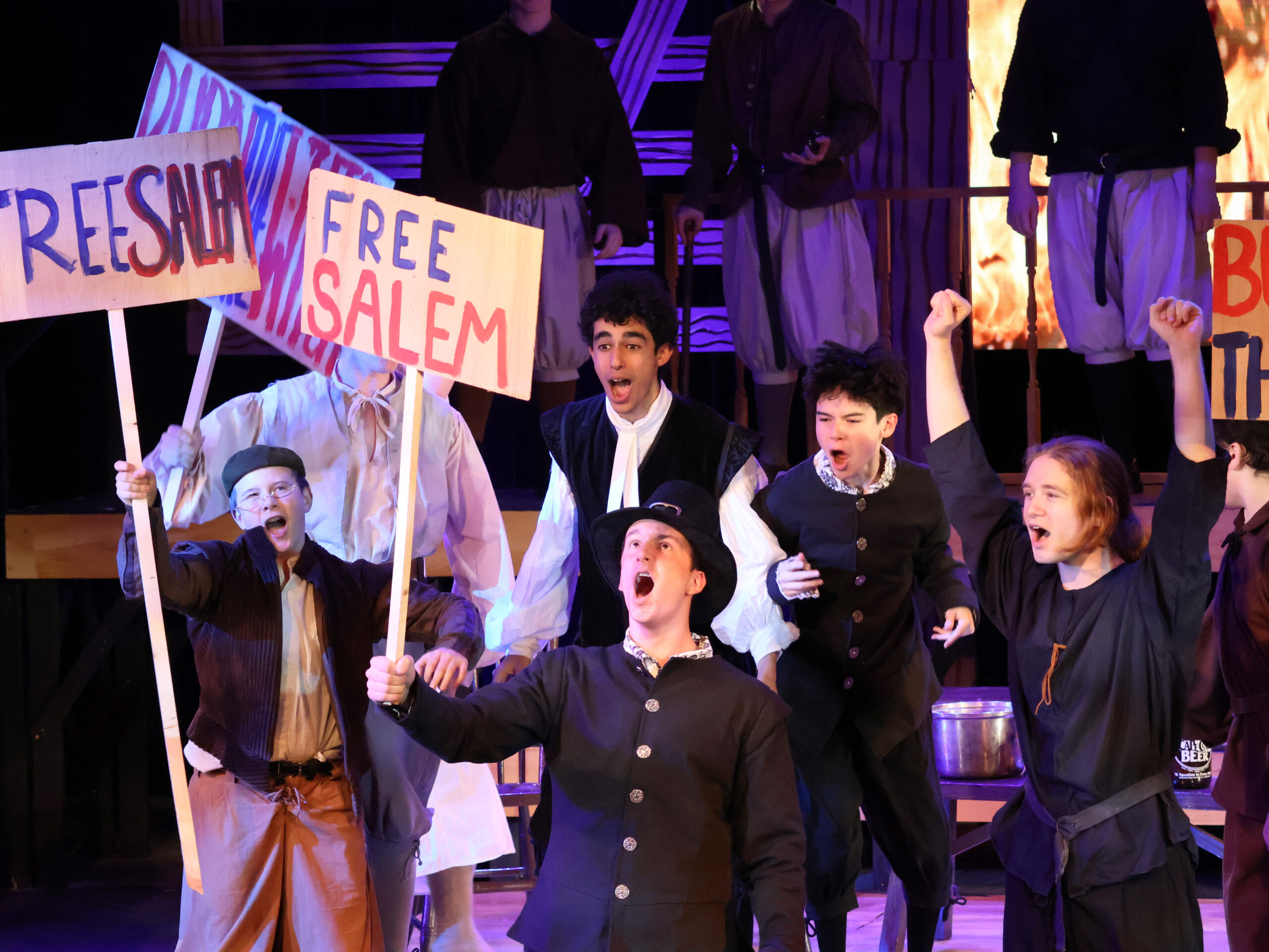 The Salem Witch Trials Come Alive on the Upper School Stage - BBN
